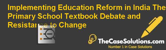 Implementing Education Reform in India: The Primary School Textbook ...