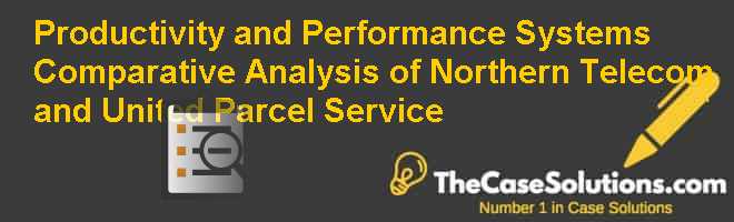 Productivity and Performance Systems: Comparative Analysis of Northern ...