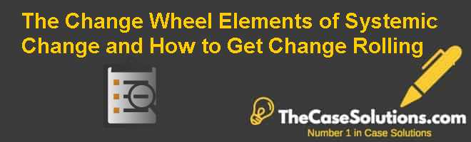 The Change Wheel: Elements of Systemic Change and How to Get Change ...