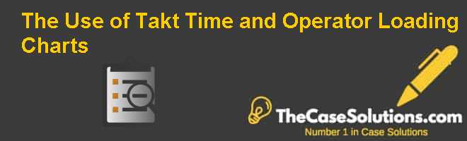 The Use of Takt Time and Operator Loading Charts Case Solution And ...