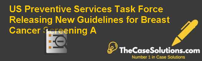 U.S. Preventive Services Task Force: Releasing New Guidelines for ...